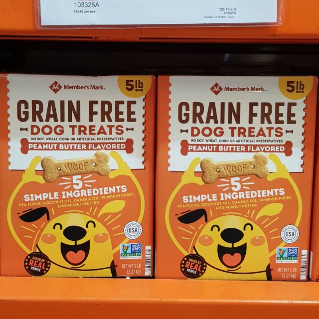 Members Mark Grain Free Dog Treats Peanut Butter 5lb | Shopee Philippines