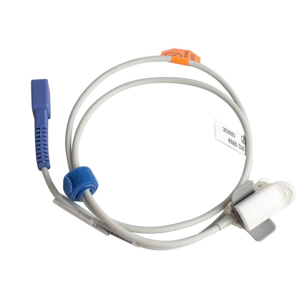 Nellcor Reusable Pediatric Spo2 Sensor Infant Child Kids Finger Clip ...