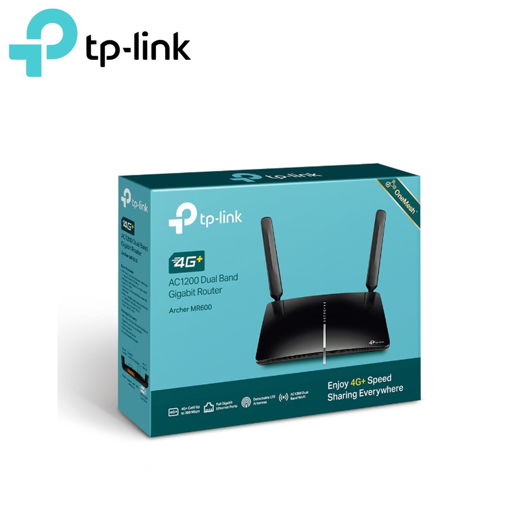 TP-Link Archer Mr600 4G+ Cat6 Ac1200 Wireless Dual Band Gigabit Router ...