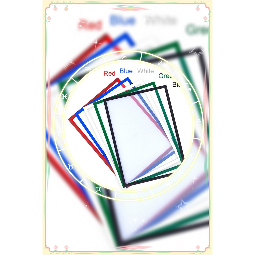 [ready stock]Magnetic File Frame Transparent PVC Document Display Frame ...