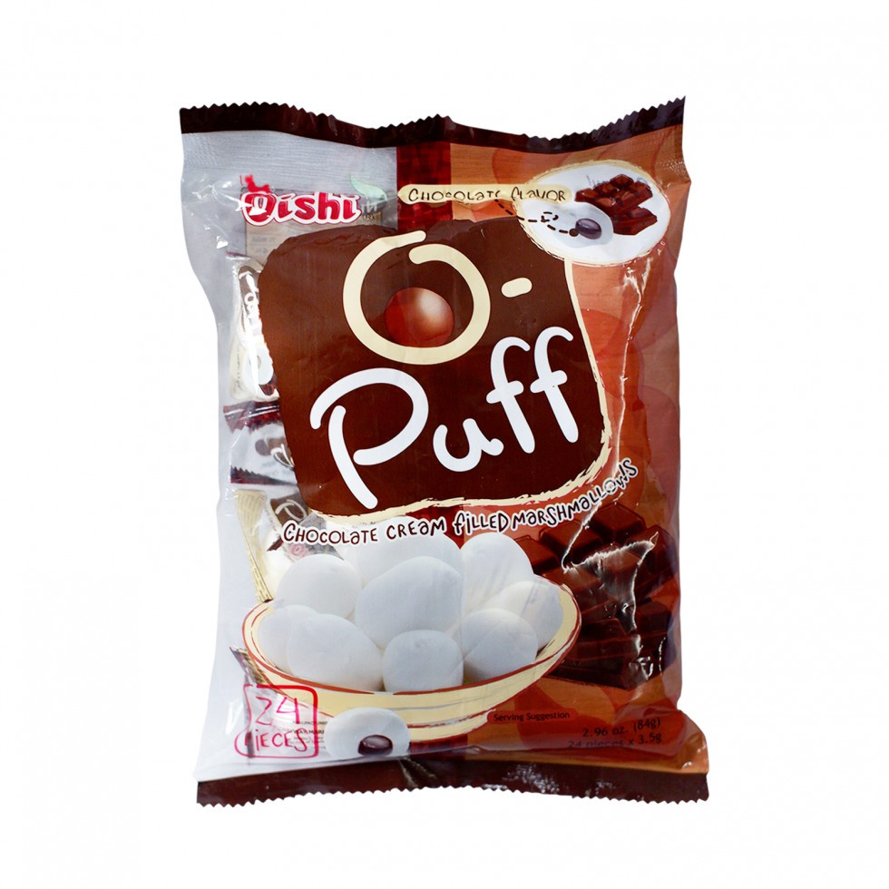O Puff Marshmallow Cream Mallow Chocolate 84g | Shopee Philippines