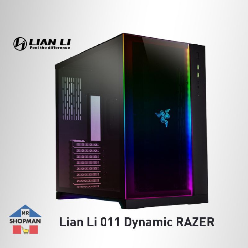 Lian Li PC 011 Dynamic RAZER Lianli ATX Desktop Computer PC Case ...