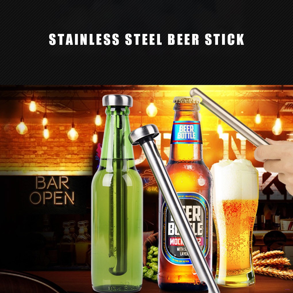 Beer Cooler Stick, Stainless Steel Wine Drink Colder 最大67%OFFクーポン