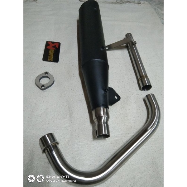 Akrapovic muffler TMX and RUSI | Shopee Philippines