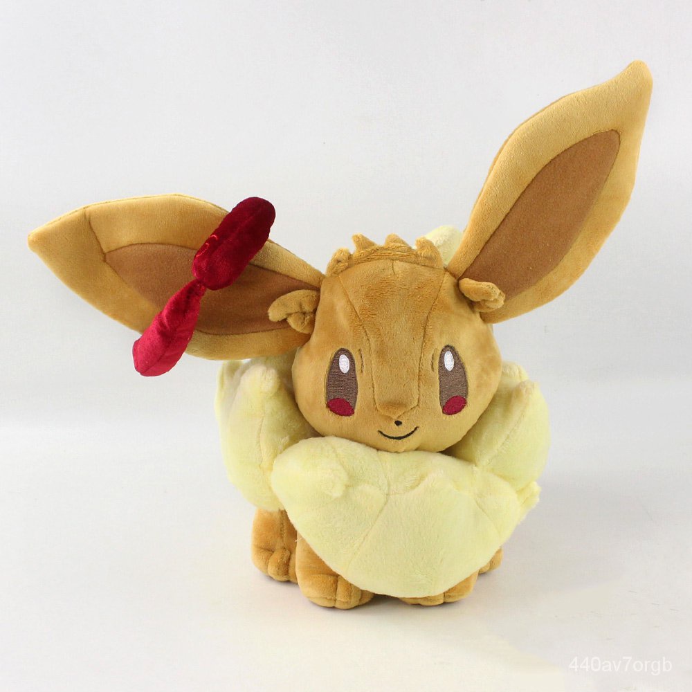 35CM Dynamax Eevee Plush Doll Pokemoned Sword and Shield Stuffed Toy Cute Giant Elf Children ...