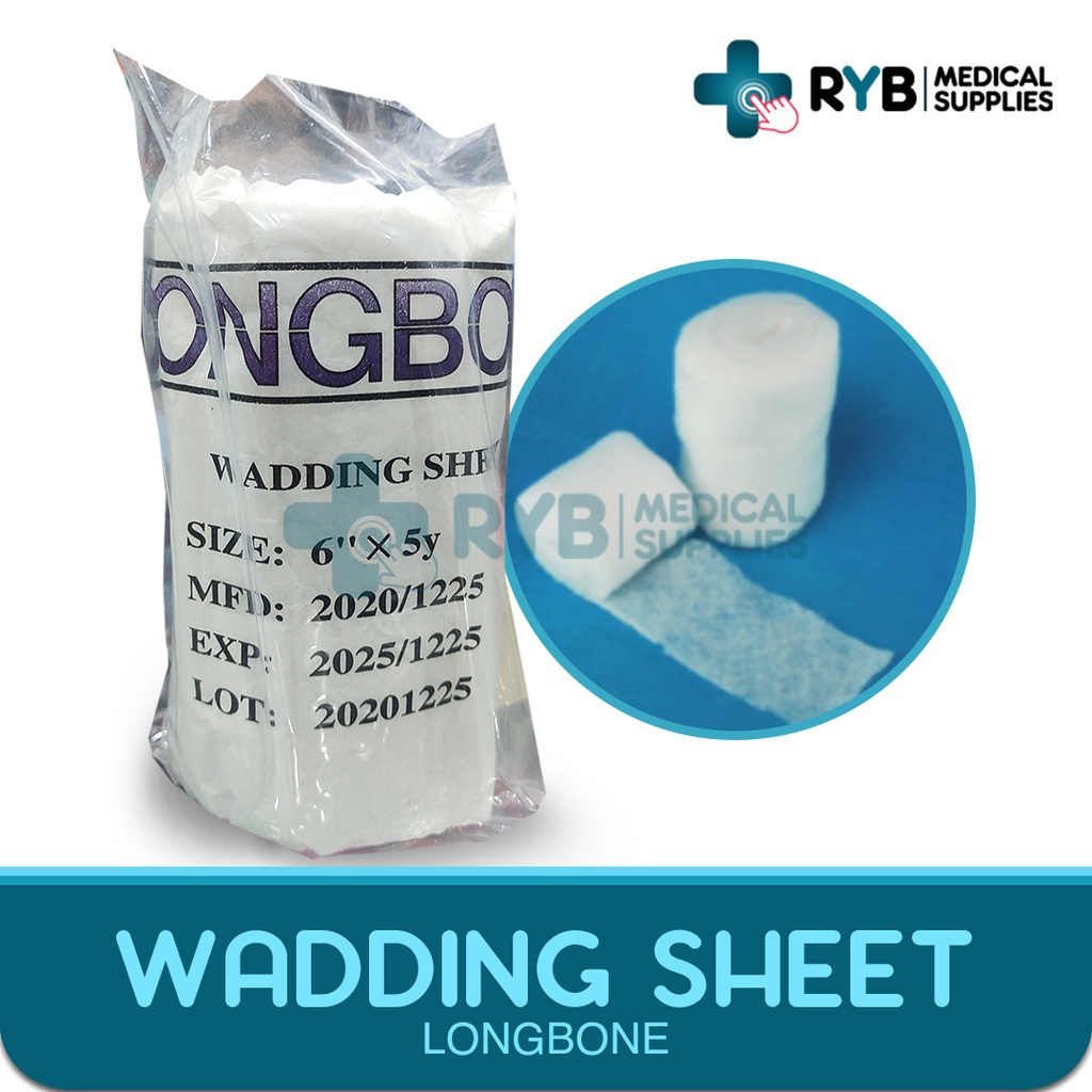 WADDING SHEET LONGBONE (sold per Roll) 4" , 5" & 6" | Shopee Philippines