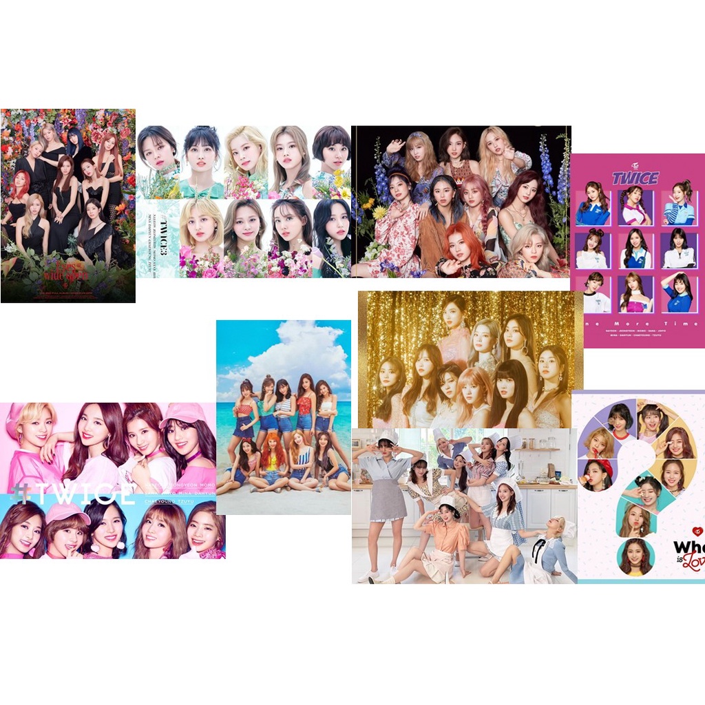 Twice Posters / Twice Poster / Customized Posters with FREE Poster Box ...
