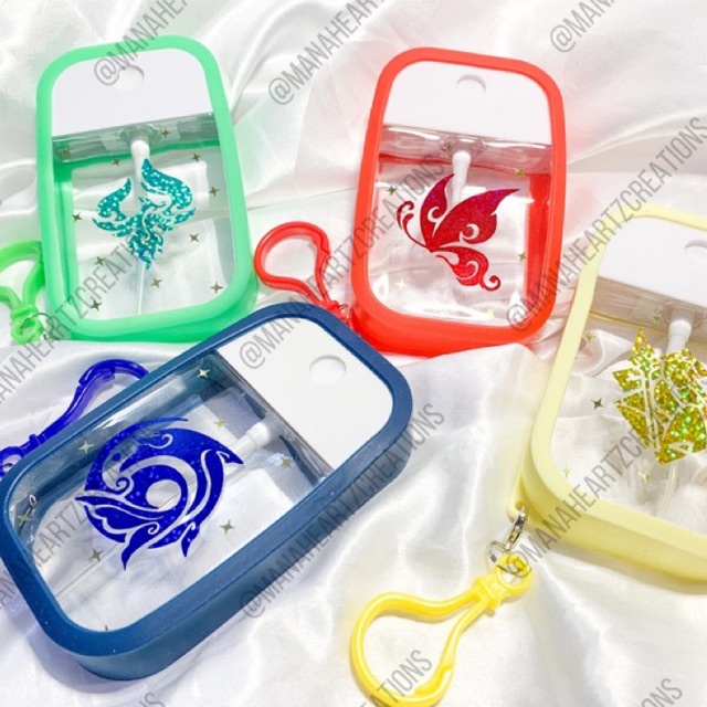 HANDMADE Resin Genshin Impact Liyue Characters Constellation Alcohol ...