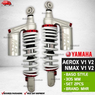 Yamaha NMAX AEROX V1 V2 Rear shock absorber 2pcs 280mm LOWERED ...