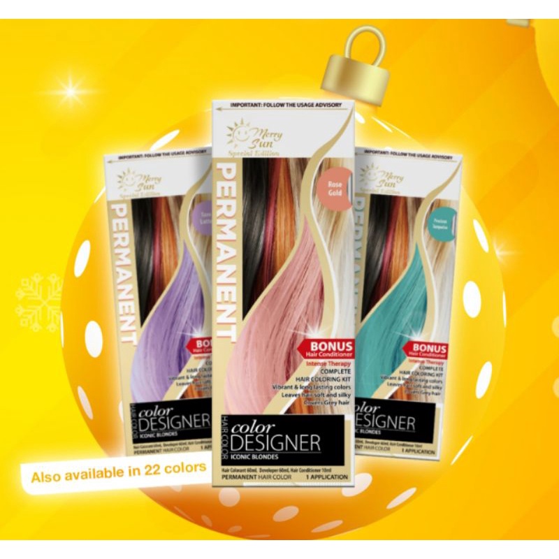 Merry Sun Permanent Hair Color | Shopee Philippines