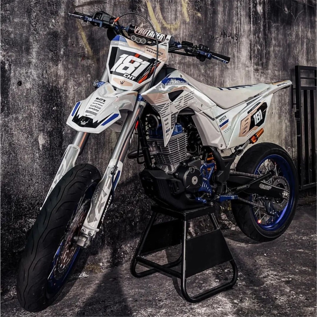 Premium CRF 150L FULL BODY CUSTOM CRF Motorcycle Sticker | Shopee ...