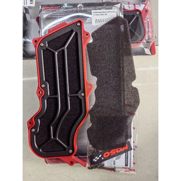 KOSO HURRICANE MULTI AIR FILTER FOR MIO i125/SOUL i 125/M3 | Shopee ...