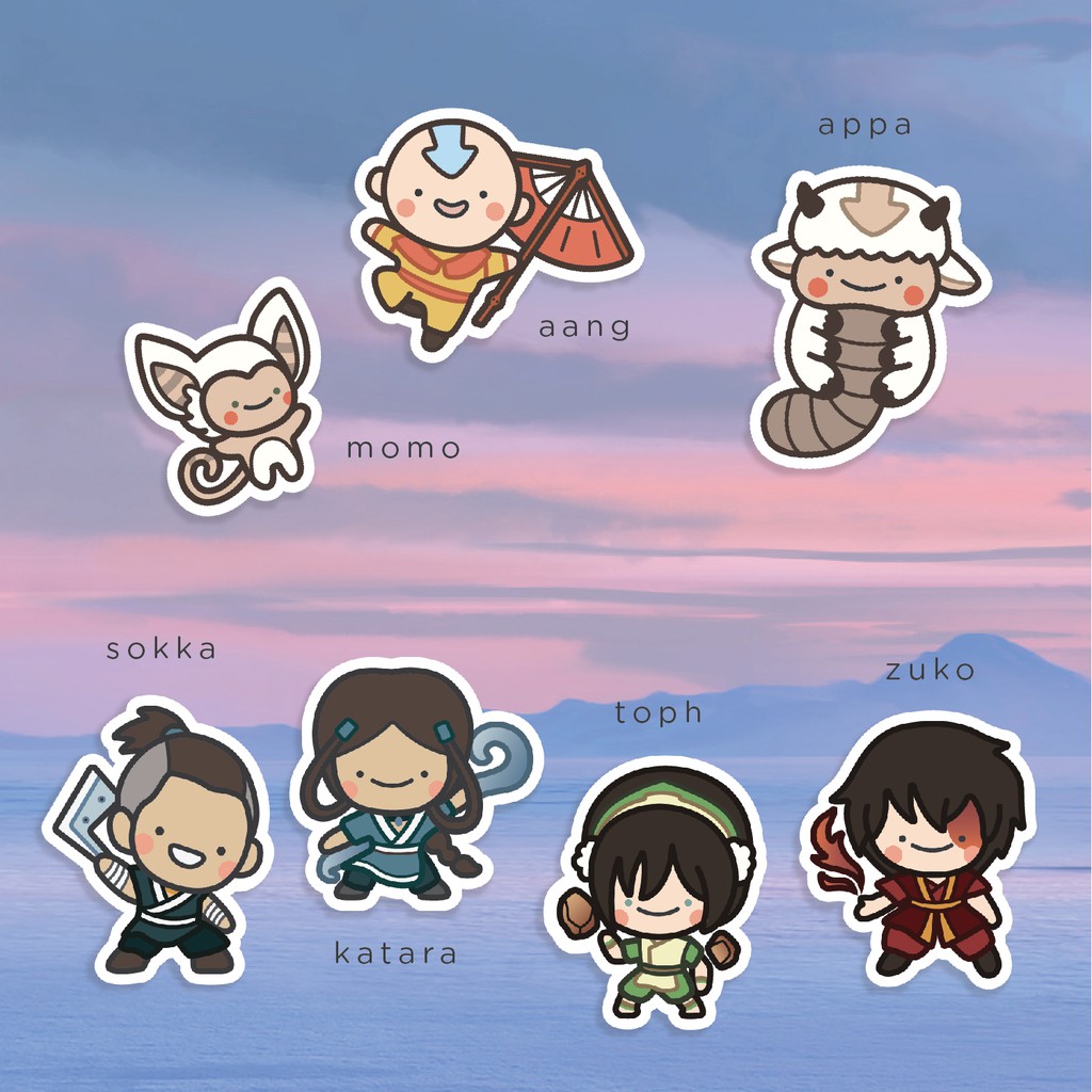 Avatar: The Last Airbender Sticker Pack | Shopee Philippines