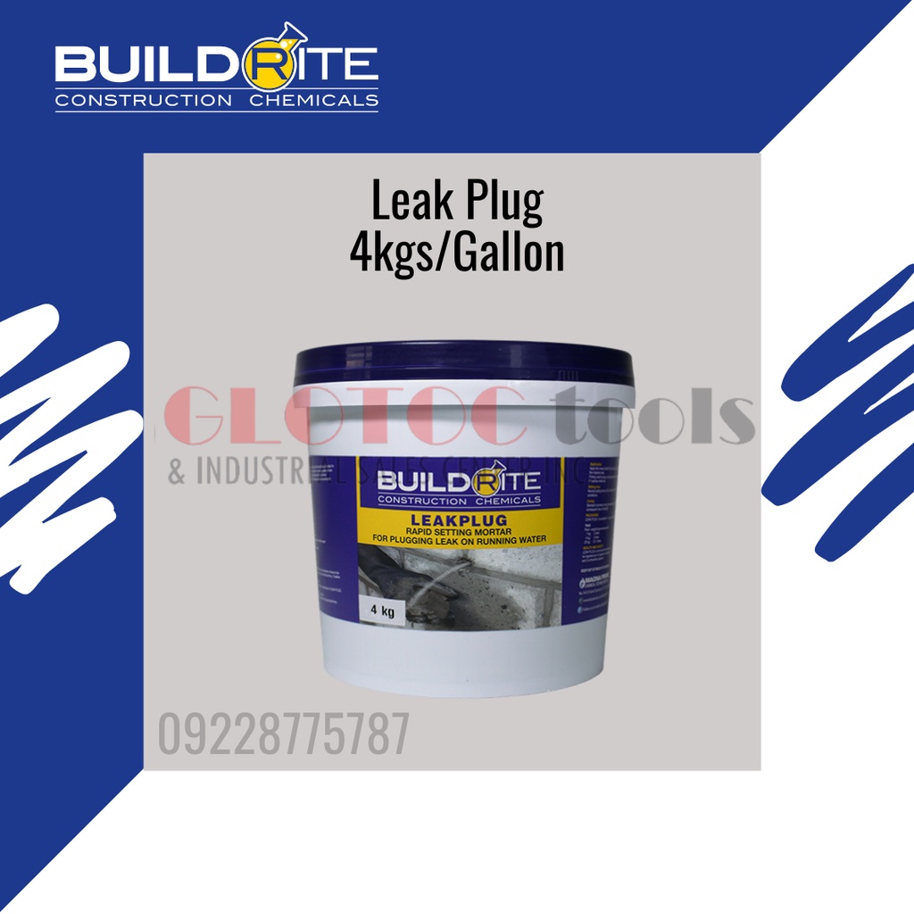 BUILDRITE LEAK PLUG (Gallon) | Shopee Philippines