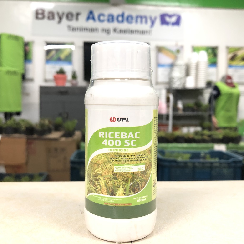 RICEBAC BISPYRIBAC SODIUM 400 SC SELECTIVE HERBICIDE CONCENTRATE (100mL ...
