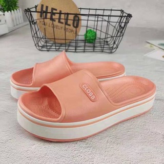 Closs Super thick Ladies fashion slippers | Shopee Philippines