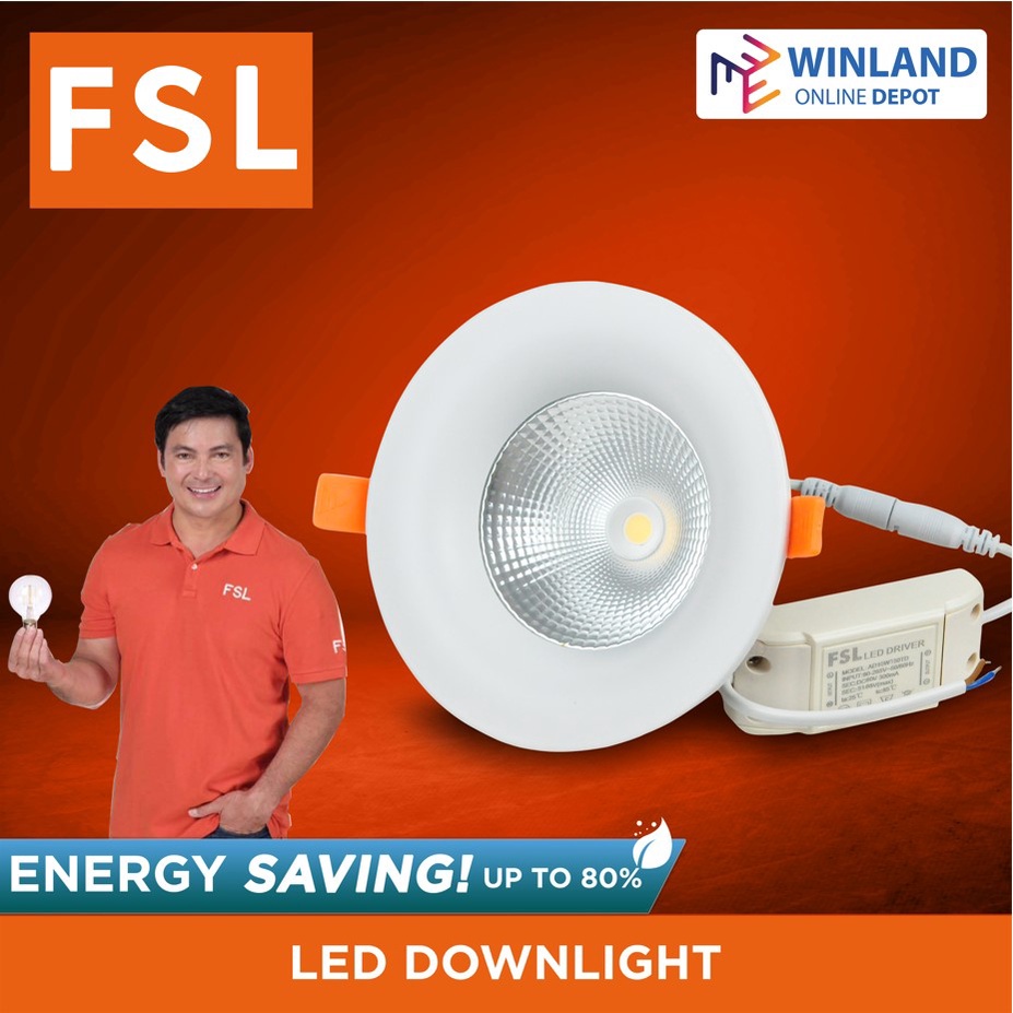FSL by Winland LED Downlight Daylight / Warm White FSD402 | Shopee ...