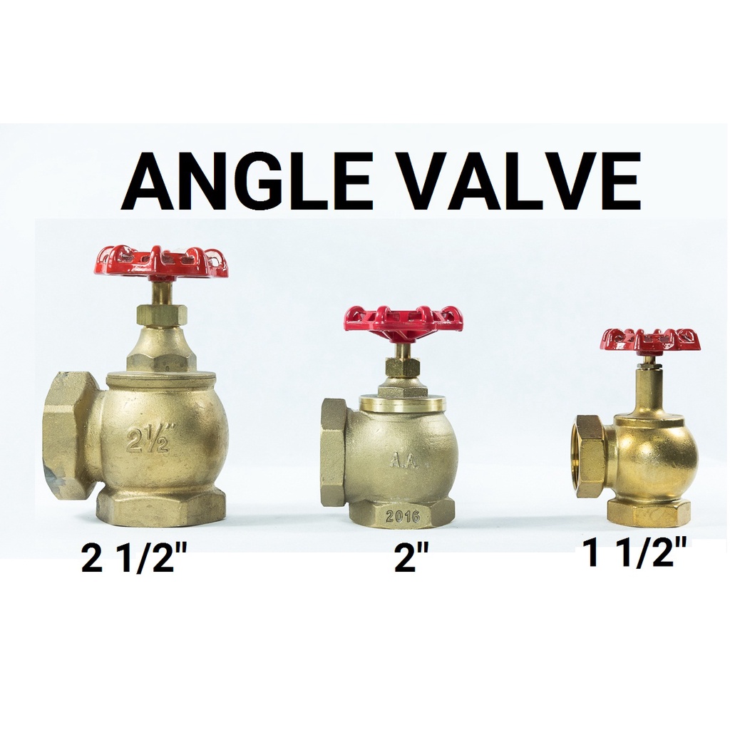 Brass Angle Valve For Fire Hose Cabinet | Shopee Philippines