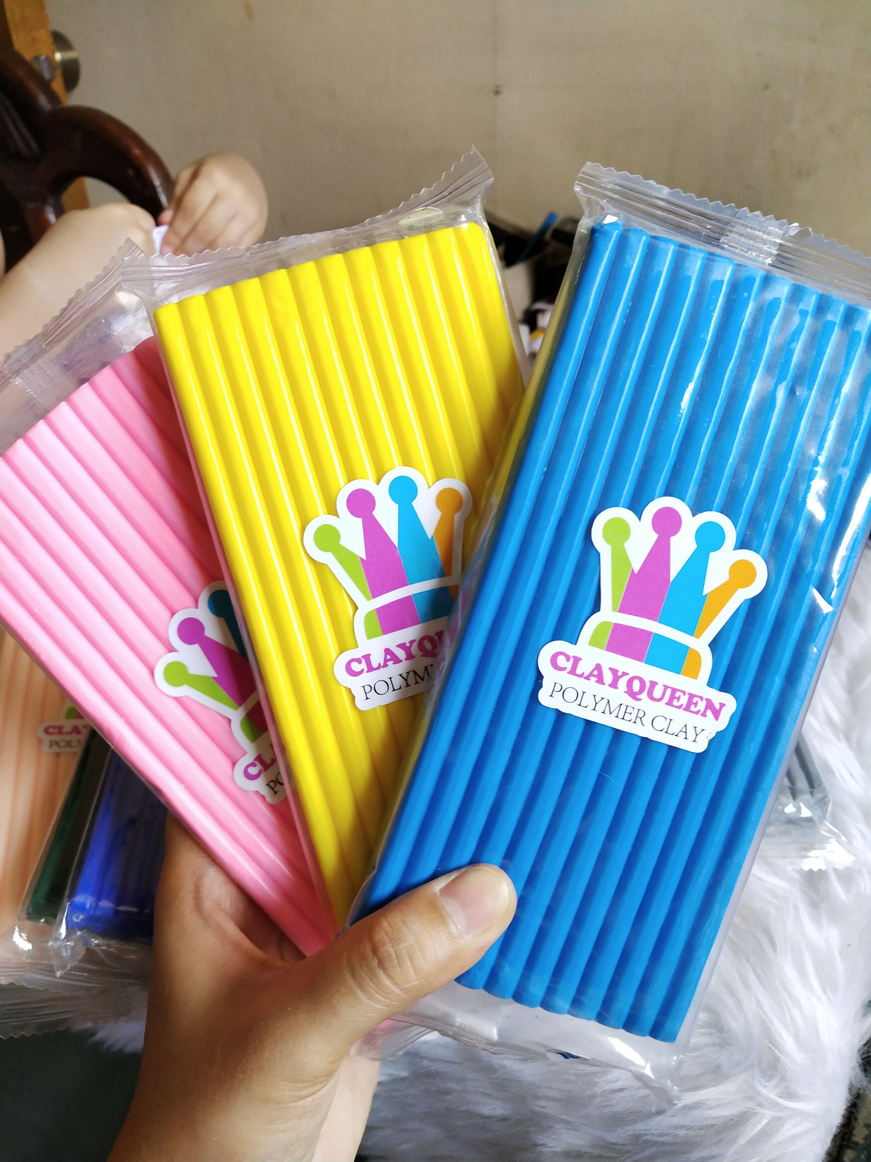 250g Clayqueen polymer clay | Oven baked polymer clay | Bakeable clay ...