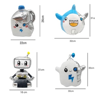 Lankybox Cyborg Plush With LED Lights Canny Milky Rocky Ghosty Robot ...