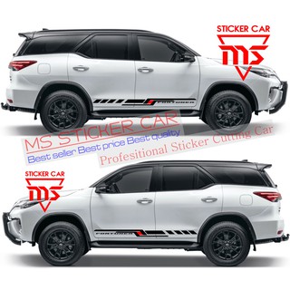 Sticker fortuner sticker cutting toyota fortuner list body minimalist ...