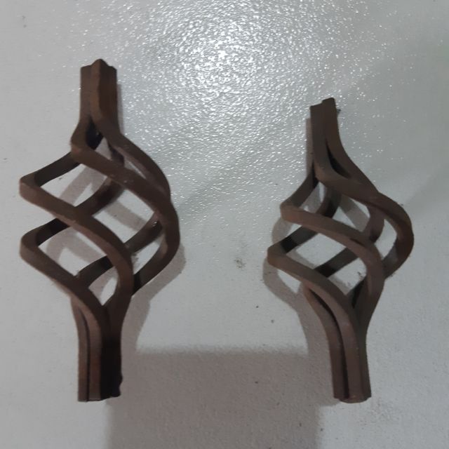 Swirl Steel Gate Design Medium / Large (per pc) Metal Swirly Decoration ...