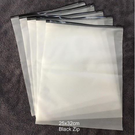 FROSTED ZIPLOCK / ZIPLOCK BAG (200Microns/0.2mm Thickness) | Shopee ...