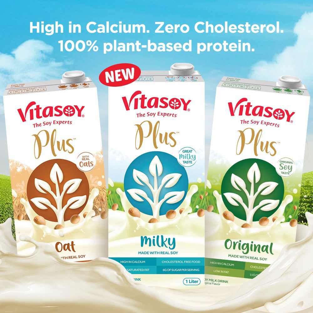 Vitasoy Plus Original Flavor 1L presyo ₱89