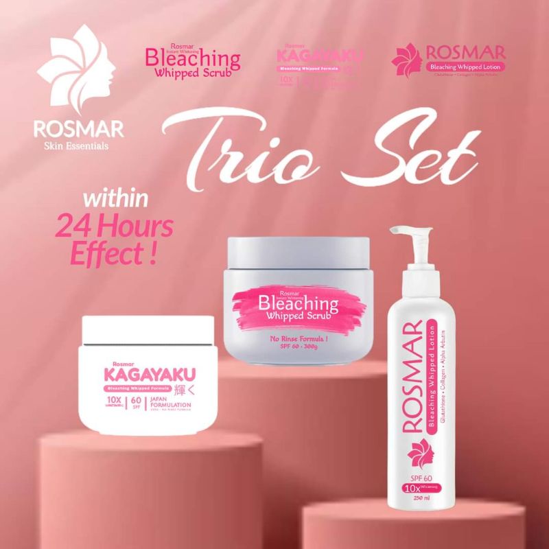 Trio Set | Quadro Set | Cinco Set | ROSMAR Bleaching Products | Shopee ... Trio Set | Quadro Set | Cinco Set | ROSMAR Bleaching Products | Shopee ...