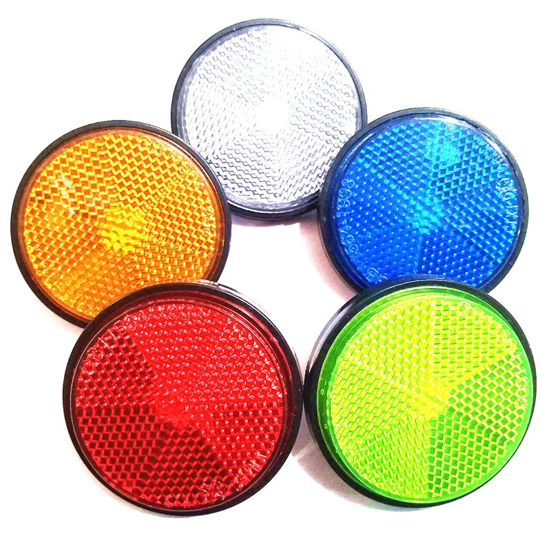 Circular Reflector Car Trucks Motorcycle Bicycle Night Warning Light ...