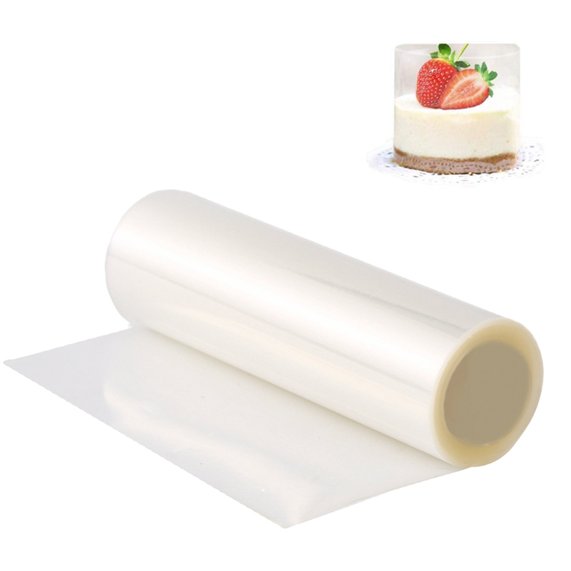 1 Roll Cake Film Transparent Cake Collar Kitchen Acetate Cake Chocolate ...