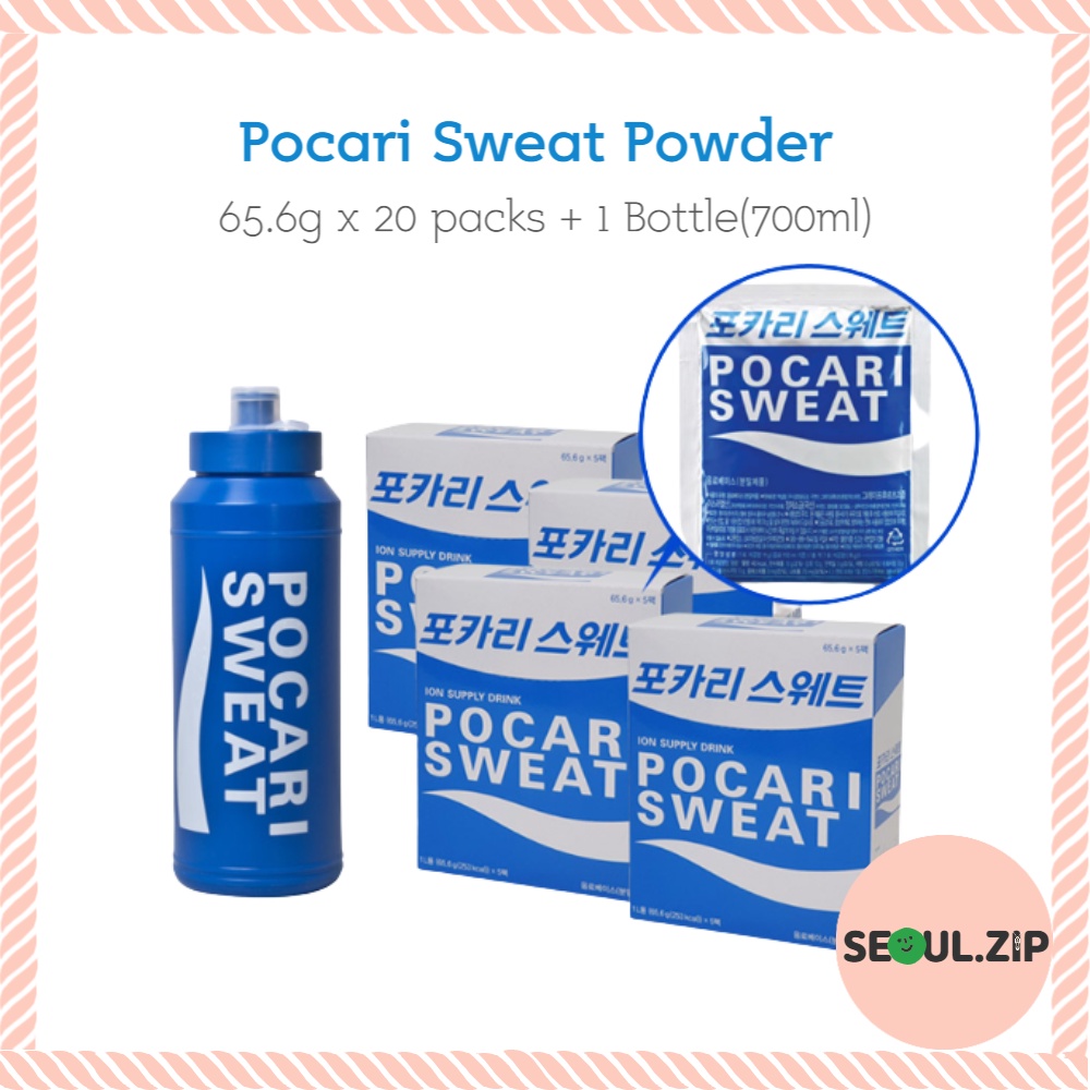 Donga Otsuka Pocari Sweat Thirst Quencher Powder Korean Sports Energy ...