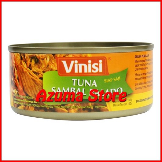 Balado Vinisi Sambal Tuna 130 gr | Shopee Philippines