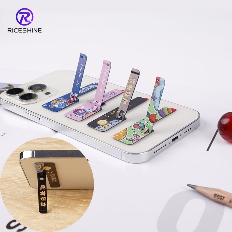 Creative Funny Discourse Pattern Cell Phone Back Stick Invisible Holder ...