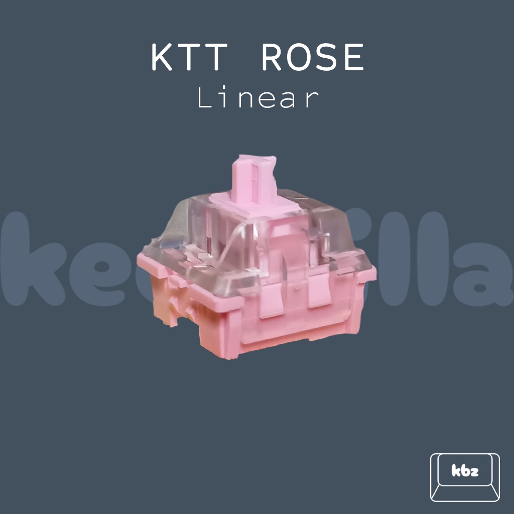 KTT Rose Linear Switch Mechanical Keyboard Switch SMD LED 3 pin 10 pcs ...