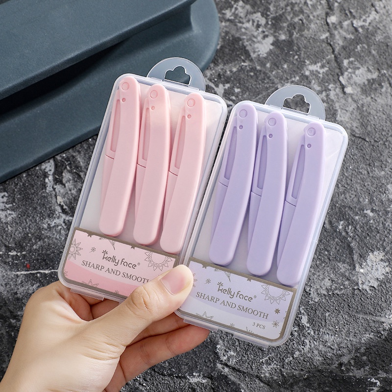 1/3Pcs/set Portable Eyebrow Trimmer Foldable Hair Remover Set Women ... 1/3Pcs/set Portable Eyebrow Trimmer Foldable Hair Remover Set Women ...