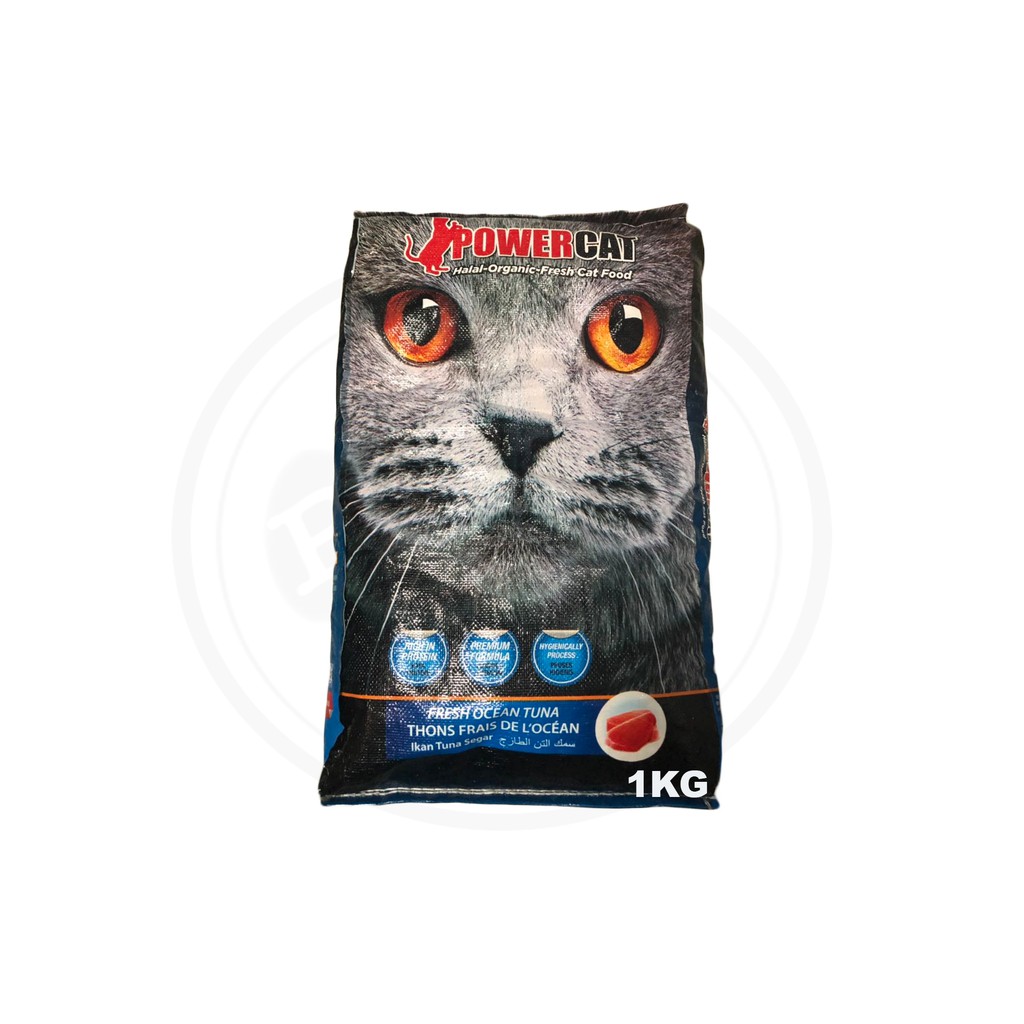Powercat Dry Food Fresh Ocean Tuna Blue | Shopee Philippines