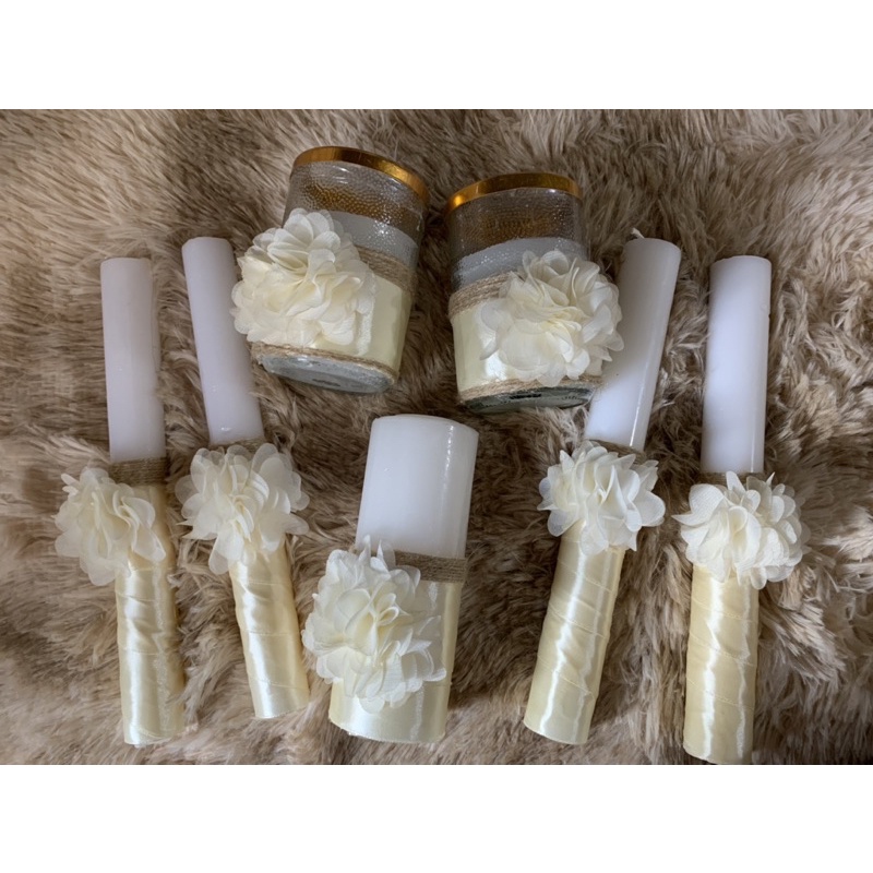 Customized Wedding Candle Set | Shopee Philippines