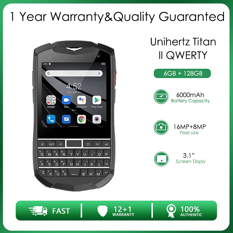Unihertz Titan pocket Titan II QWERTY 3.1 inch Smartphone Dual SIM Dual Standby Mobile 4G 6G ...