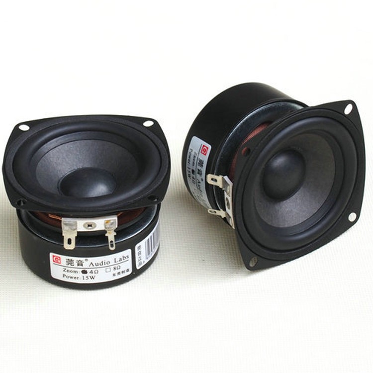 3 inch full range speaker bass clear HIFI sound quality 2PC | Shopee ...