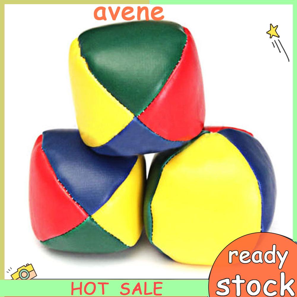 Kids Juggling Balls Set Classic Bean Bag Juggle Magic Circus Beginner ...