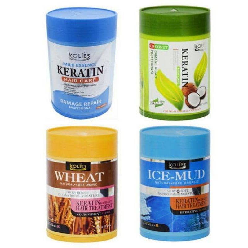 Kolies Keratin HairCare, Available in Variantions(Milk,Coconut,Icemud ...