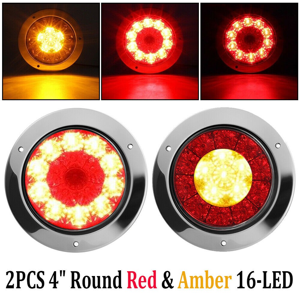 Vehicle Parts & Accessories Round rear stop/tail light campervan ...