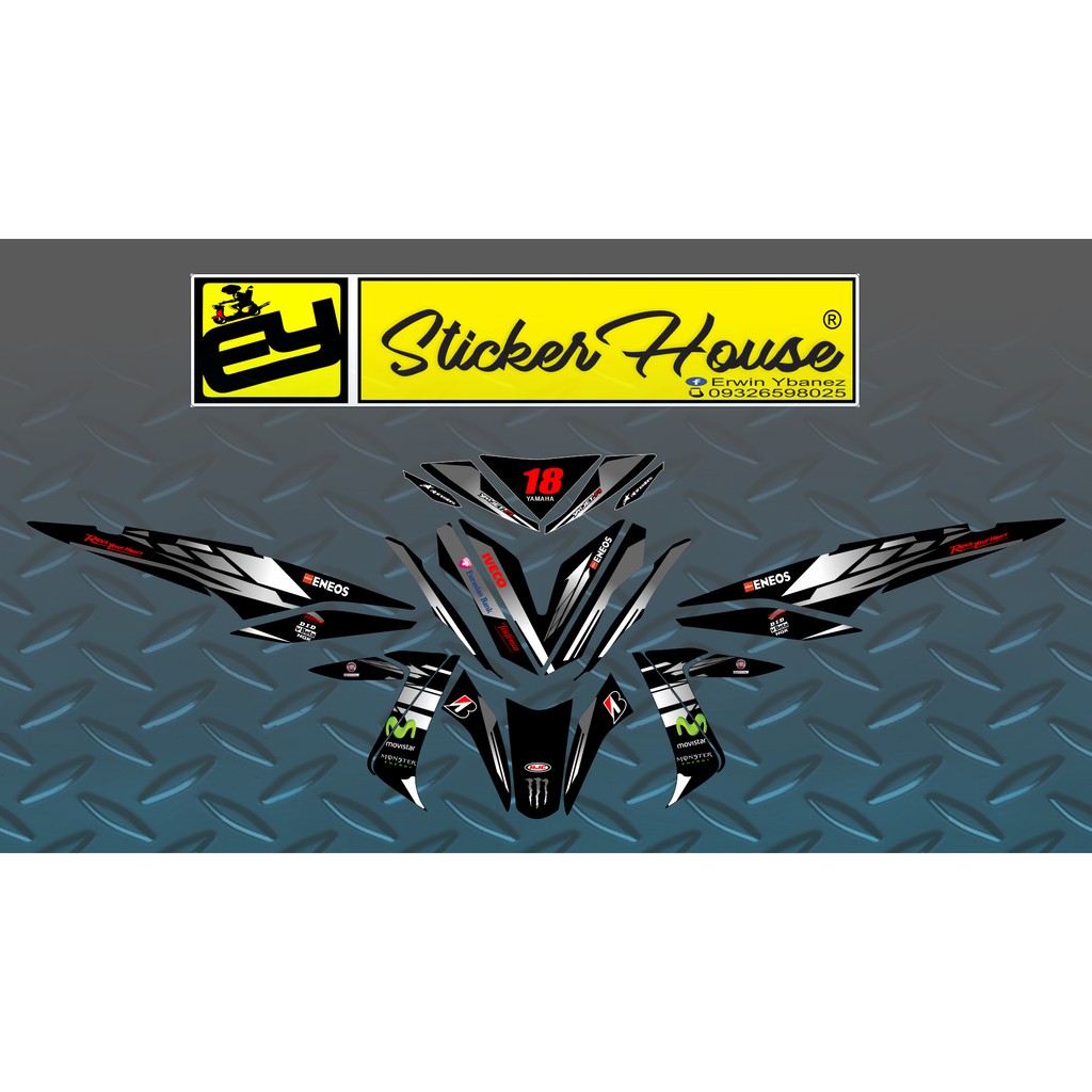 Mio MXI 125 Decals LaminaTED | Shopee Philippines