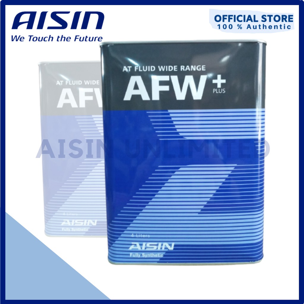 Aisin AUTOMATIC TRANSMISSION FLUID AFW+ (GAS / DSL.) 4 LITERS | Shopee Philippines