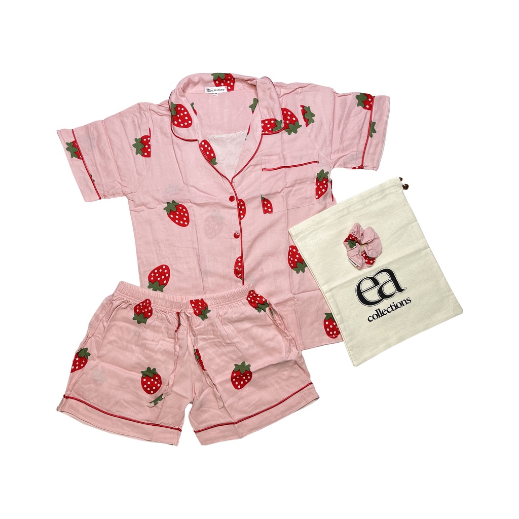 Shortsleeve Short Terno Sleepwear/Nightwear for Ladies - FREE CANVASS ...