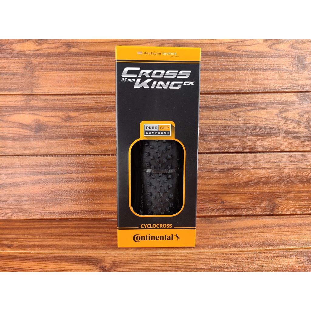 Continental Cross King CX 700c Folding Clincher Tire Pure Grip Compound ...
