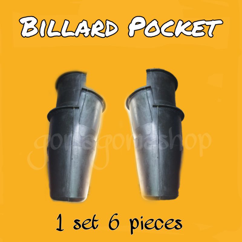 Billiard Pocket Standard Senior or Junior Size 1 Set 6 Pcs Bulsa(Pitsel ...