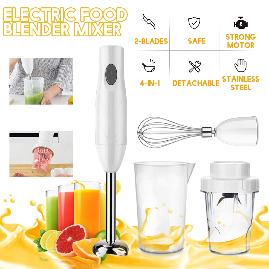 4 in1 Electric Food Blender Mixer Kitchen Detachable Stainless Steel ...