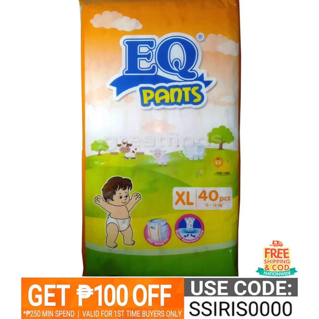 COD EQ Pants (Big Pack) XL 40's | Shopee Philippines